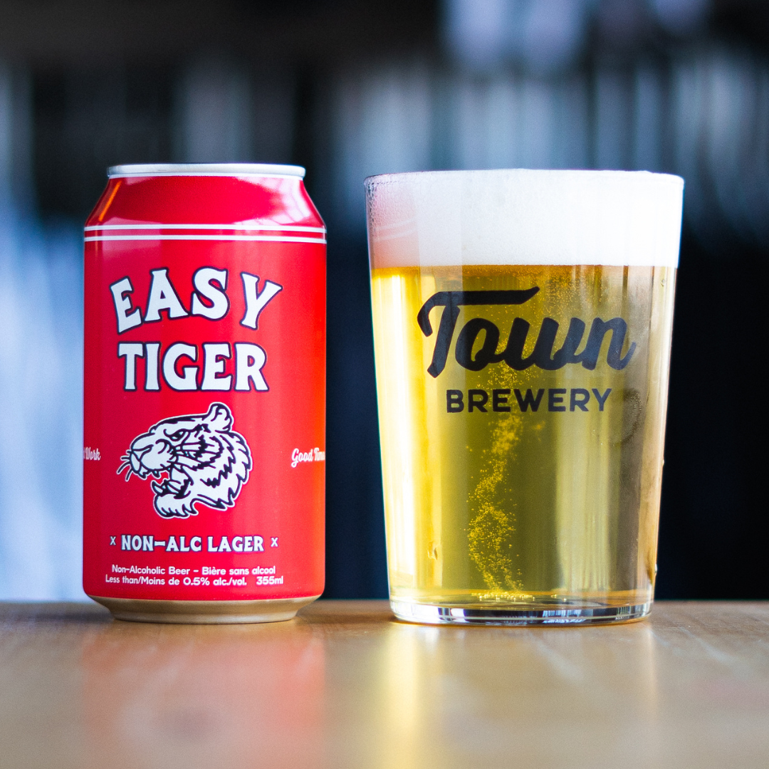 Easy Tiger - Non Alc Lager – Town Brewery